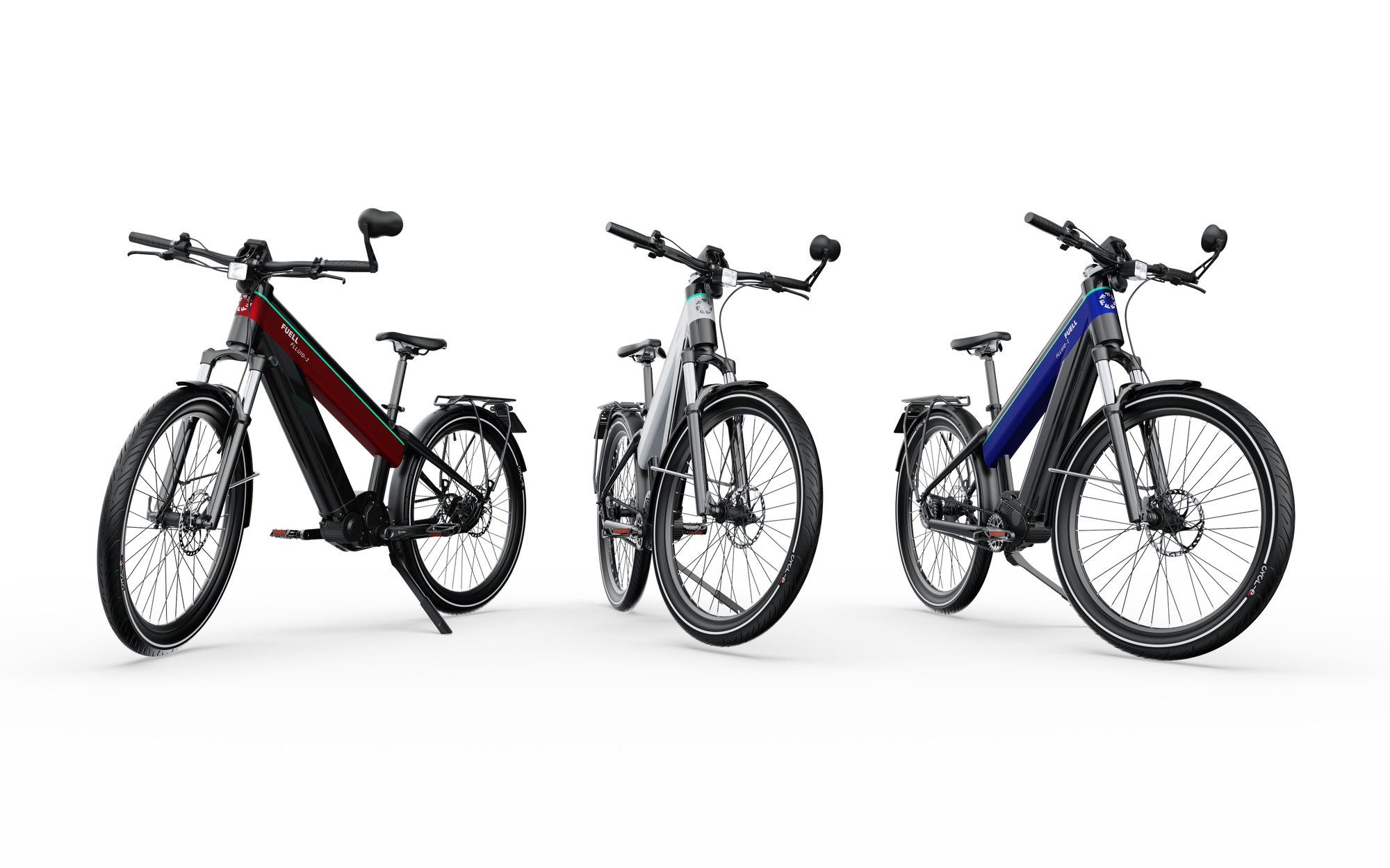 Flluid-2 / 2S: World's Longest Range E-bikes - FUELL